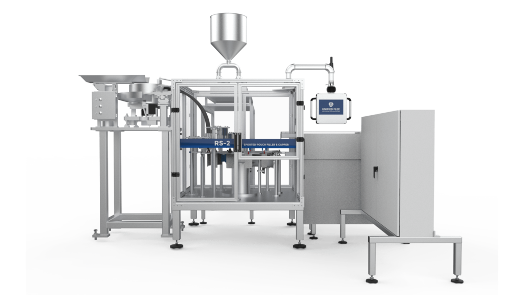 Spouted Pouch Filler & Capper RS-2 - Unified Flex