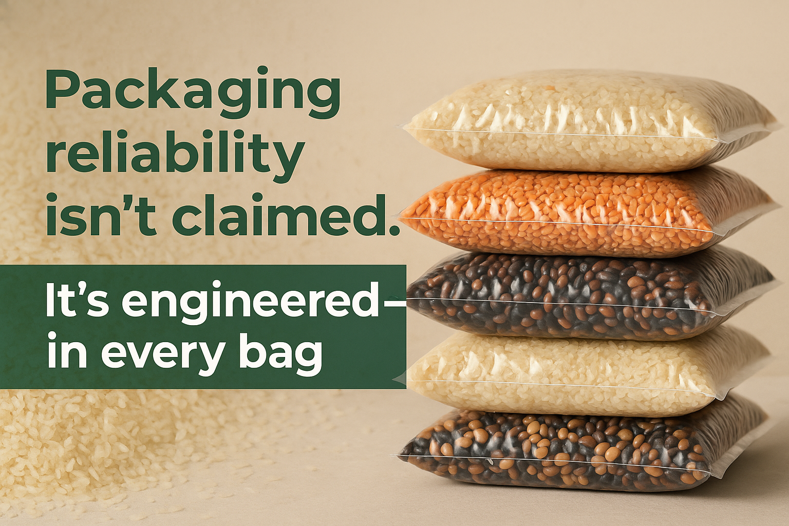Bulk Food Packaging | Why Reliability Lives in the Bag